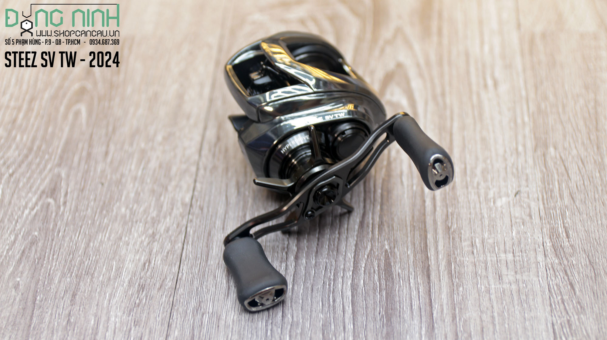 Máy ngang Daiwa Steez SV TW - 2024 - siêu phẩm Made in Japan